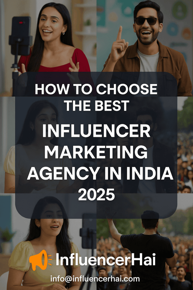 How To Choose Best Influencer Marketing Agency For Your Brand